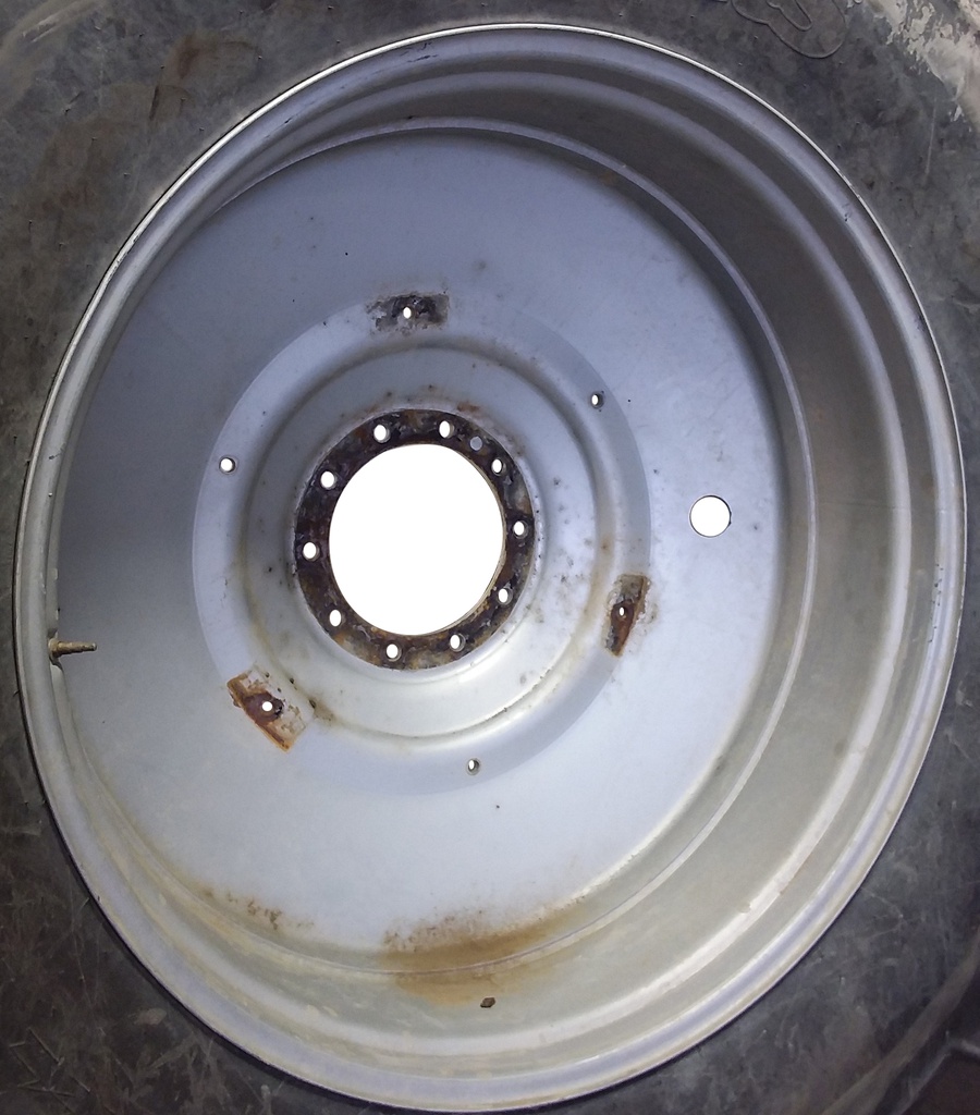 15"W x 34"D Waffle Wheel (Groups of 3 bolts) Rim with 12-Hole Center ...