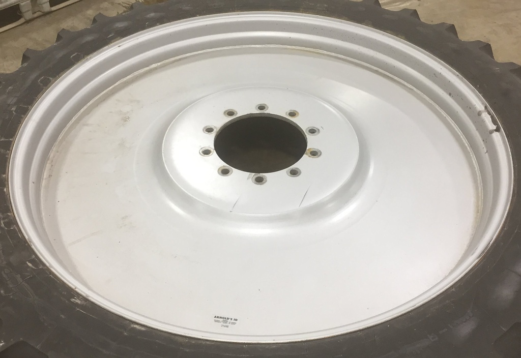 USED 10"W x 54"D, Case IH Silver Mist 10-Hole Spun Disc , -5.25" Offset ...