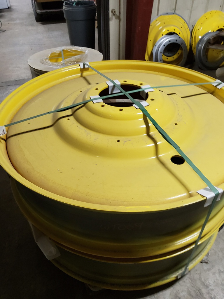 USED 12"W x 54"D, John Deere Yellow 10-Hole Formed Plate for Sale | NTS ...