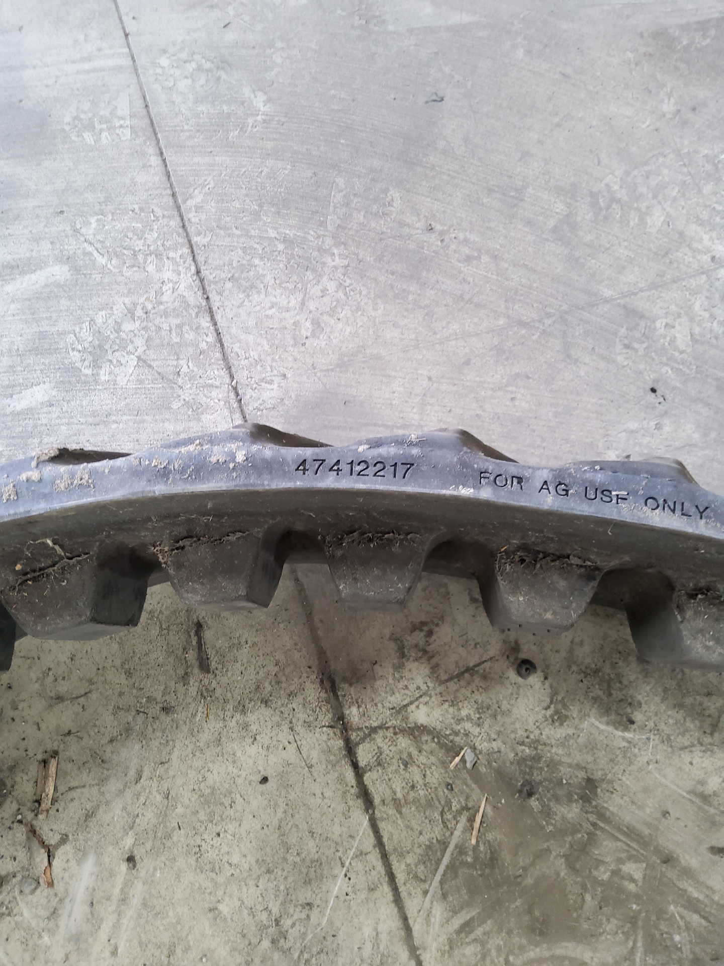 Used18" Goodyear Track Trackman Agricultural Tracks for Case IH Rowtrac ...