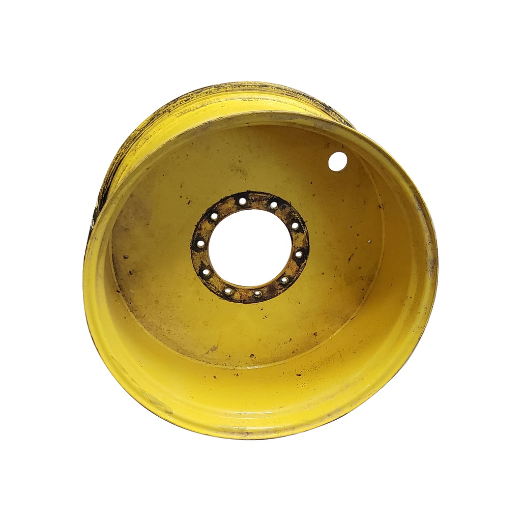 USED 18"W x 38"D, John Deere Yellow 10-Hole Spun Disc , 3.75" Offset ...