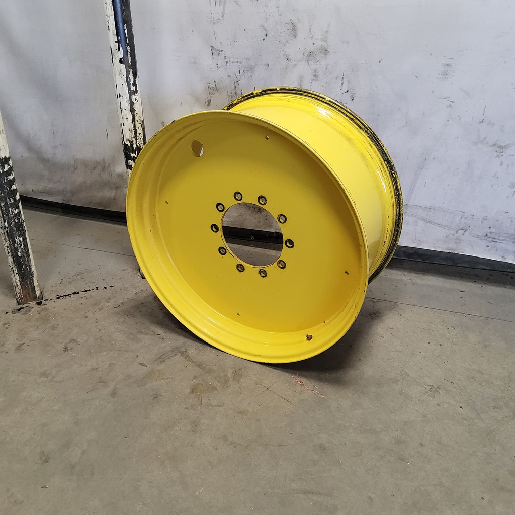 USED 18"W x 38"D, John Deere Yellow 10-Hole Spun Disc , 3.75" Offset ...