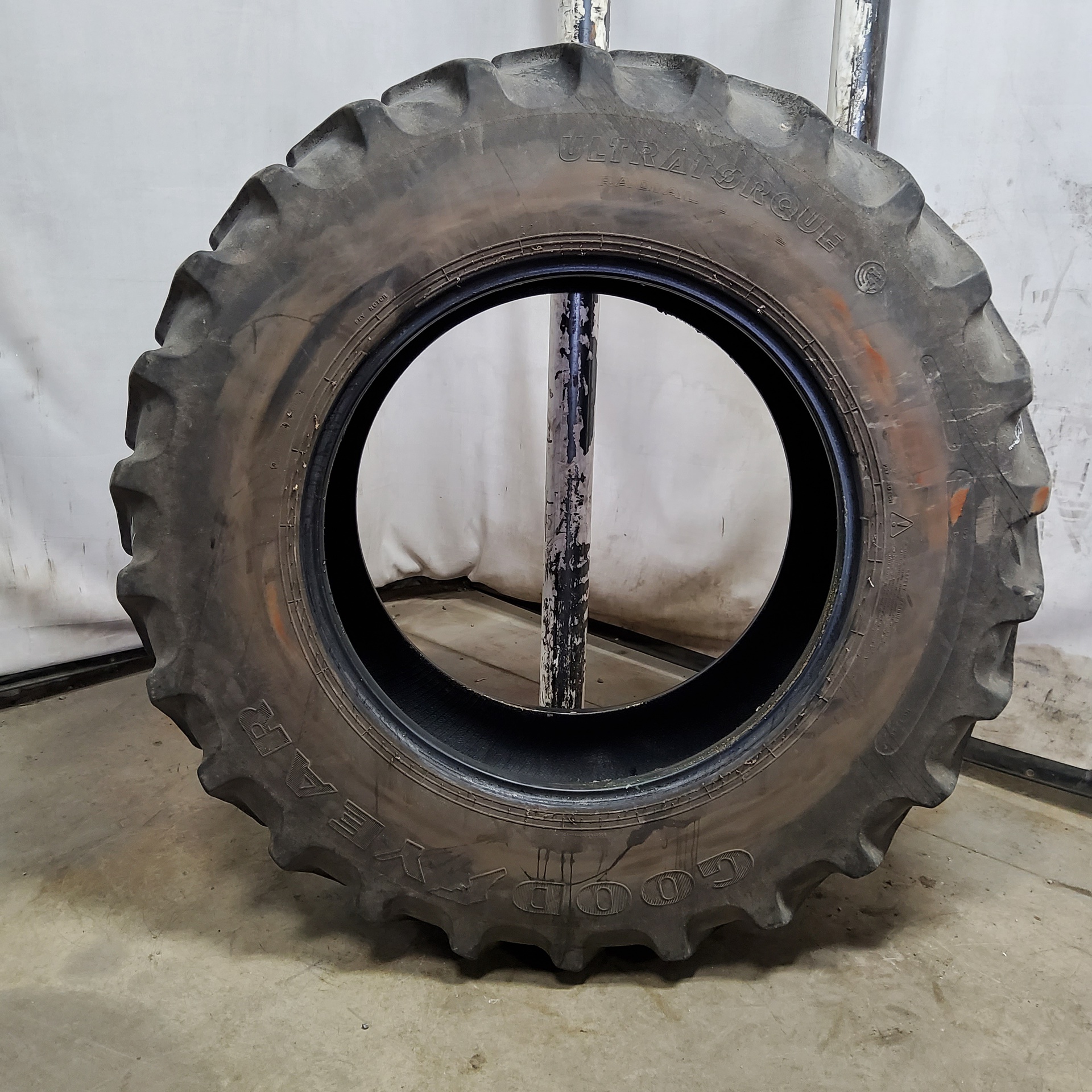 Used520/85R38 Goodyear Farm UltraTorque Radial R-1 Agricultural Tires ...