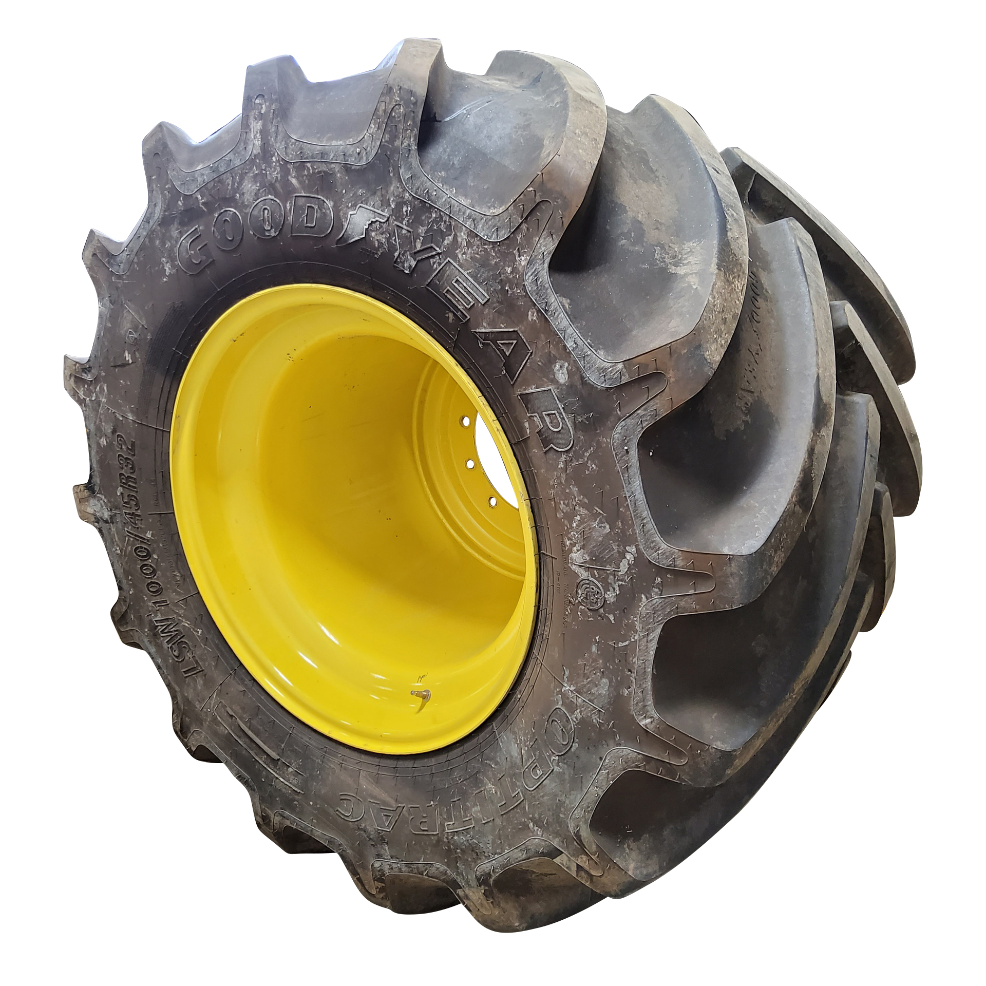Used1000/45R32 Goodyear Farm Optitrac R-1W on Agriculture Tire/Wheel ...
