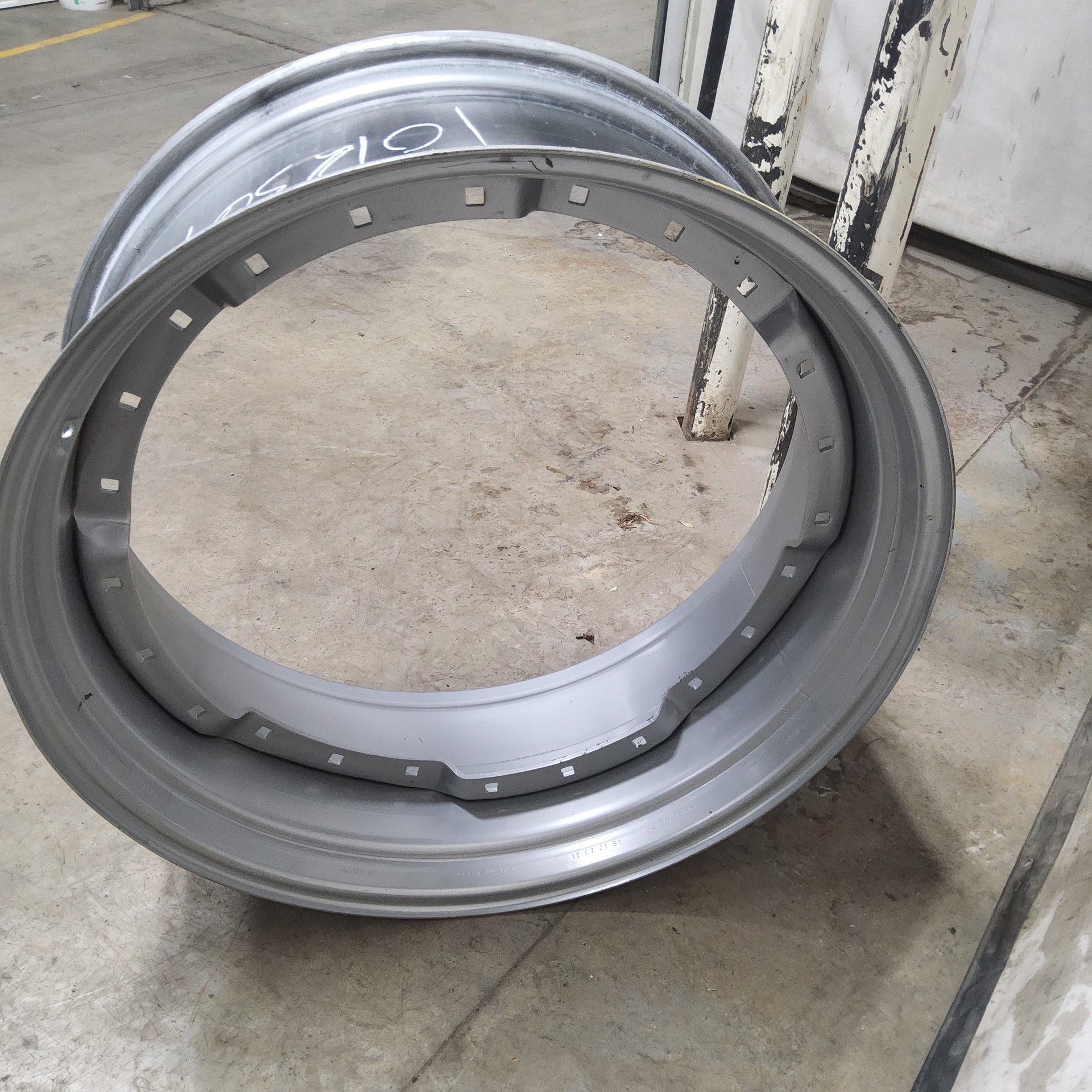 Used15"W x 38"D Waffle Wheel (Groups of 3 bolts) Finished Wheels for ...