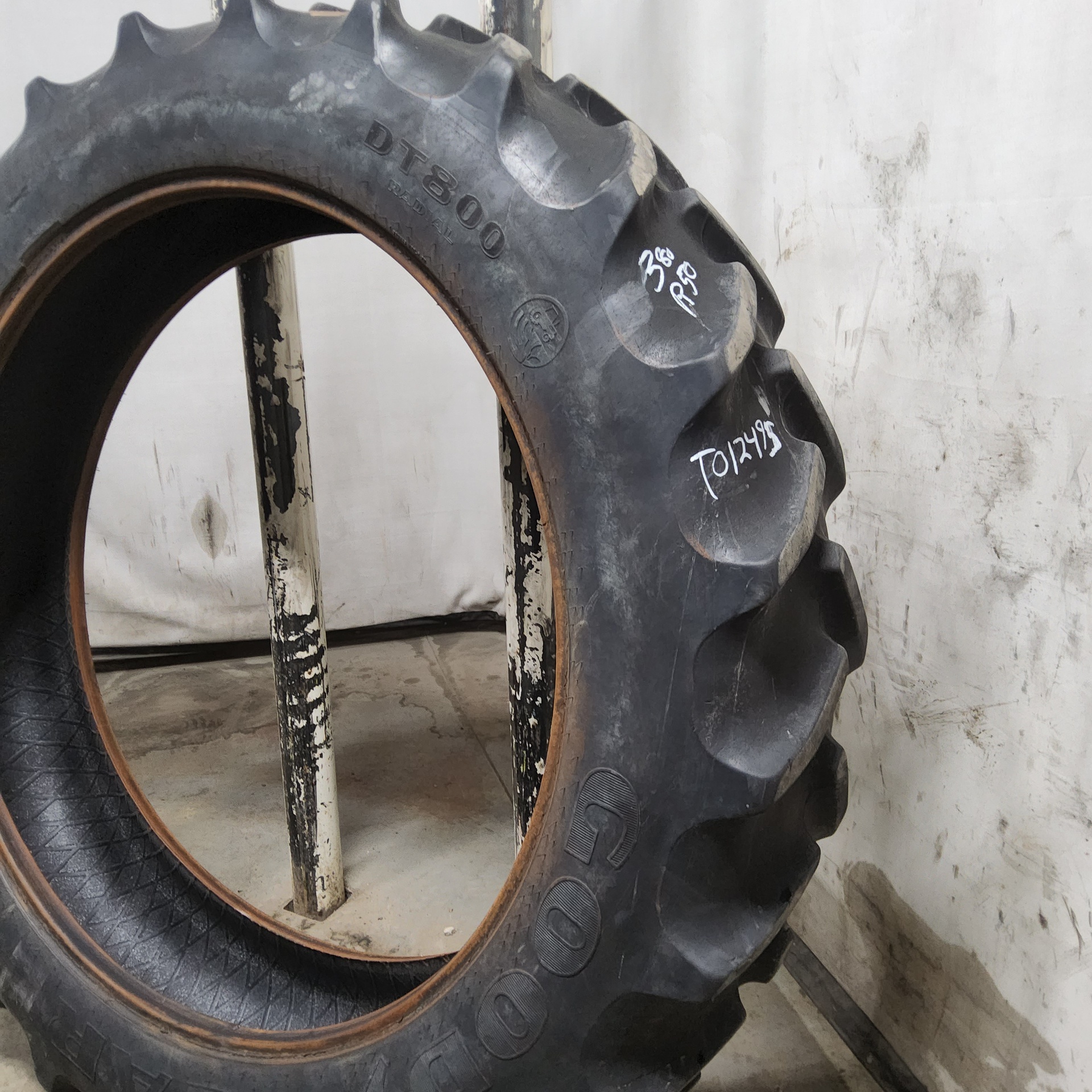 Used380/90R50 Goodyear Farm DT800 Optitrac R-1W Agricultural Tires for ...