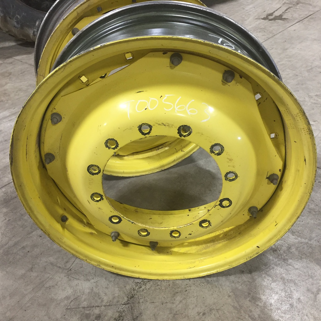 USED 13"W x 34"D Waffle Wheel (Groups of 3 bolts) Rim with 12-Hole ...