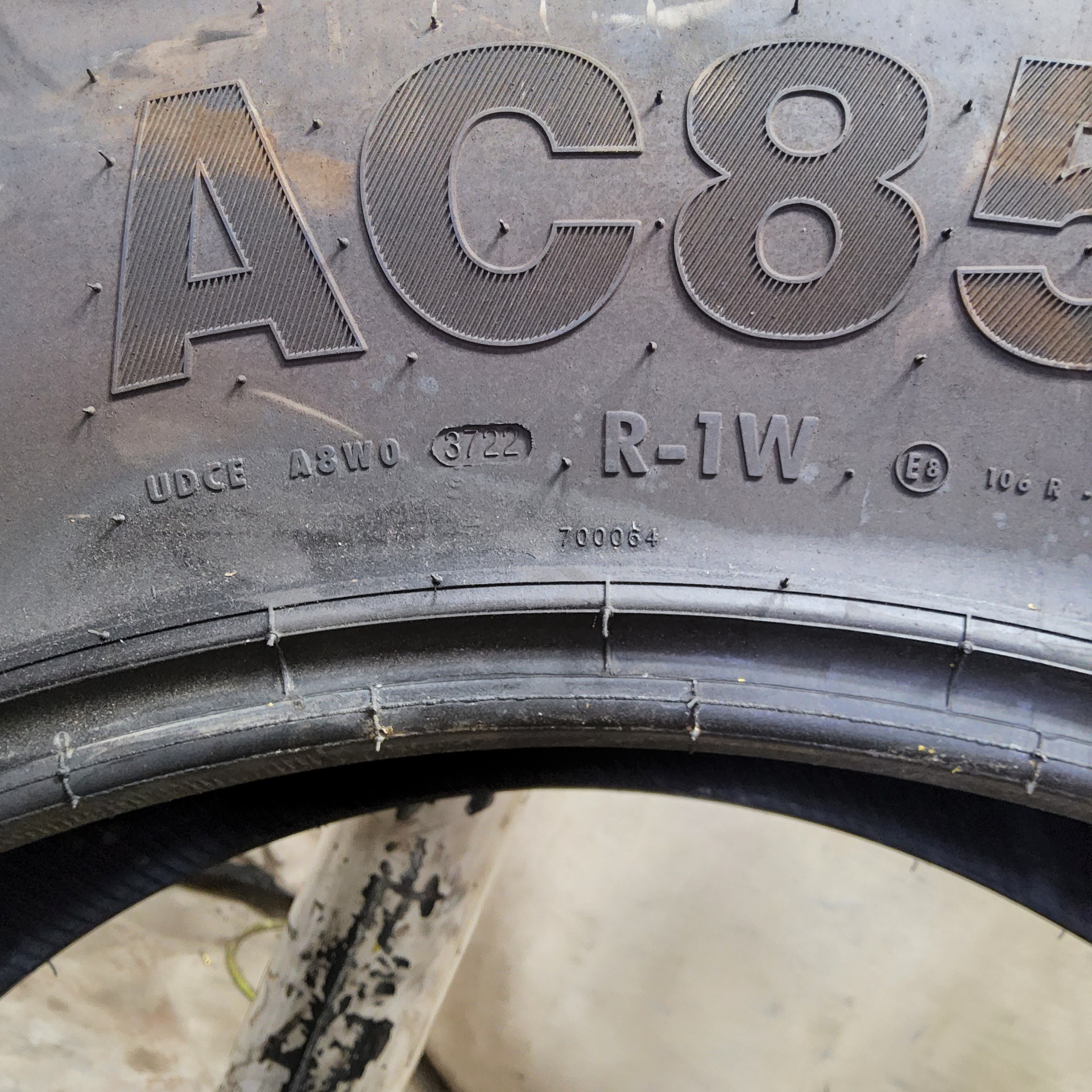 Used380/85R34 Mitas AC85 Radial R-1W Agricultural Tires for Sales | NTS ...