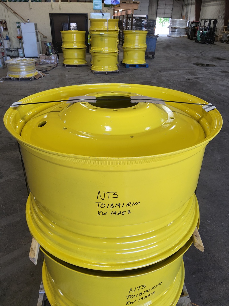 REFURBISHED 23"W x 42"D, John Deere Yellow 10-Hole Formed Plate for ...