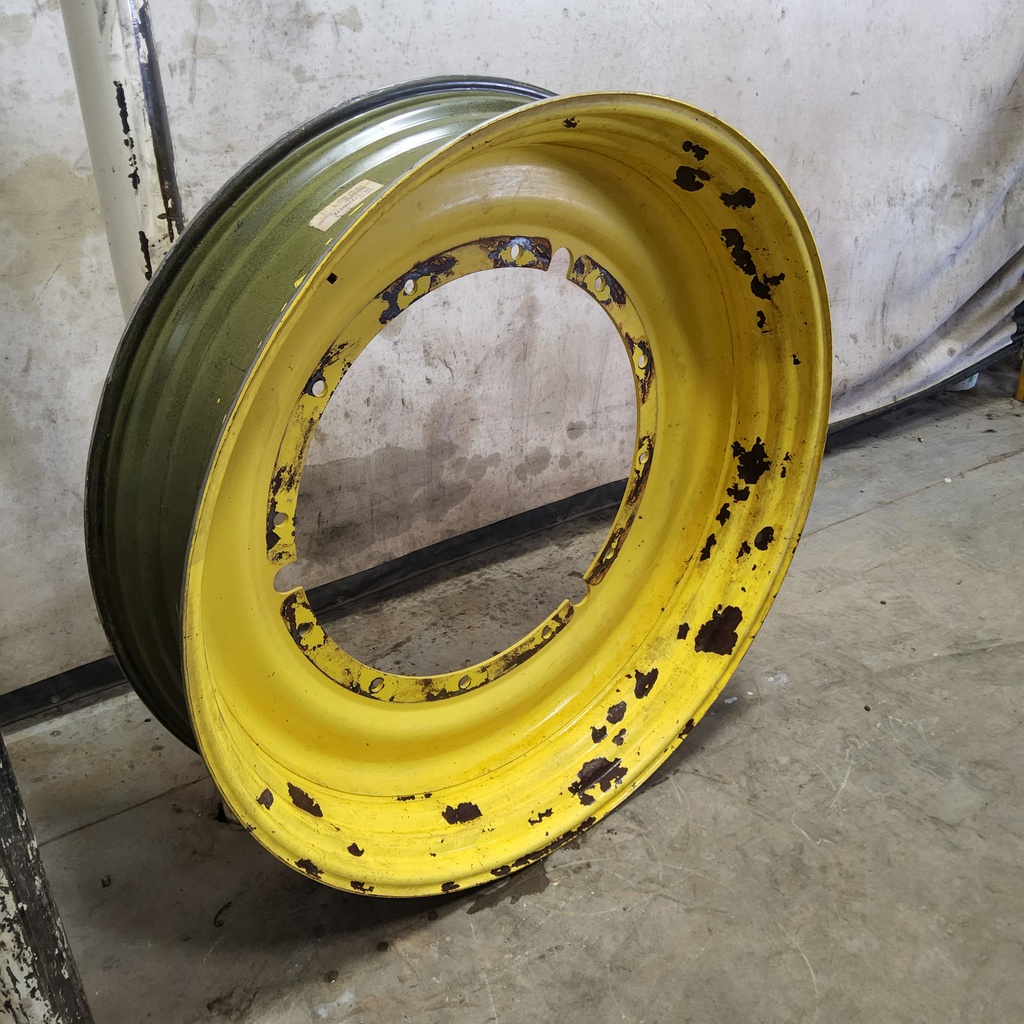 USED 12"W x 50"D, John Deere Yellow 12-Hole Stub Disc , -3.12" Offset ...