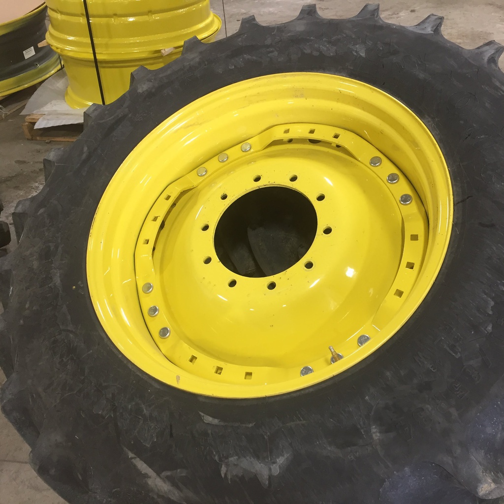 USED 15"W x 34"D Waffle Wheel (Groups of 3 bolts) Rim with 10-Hole ...