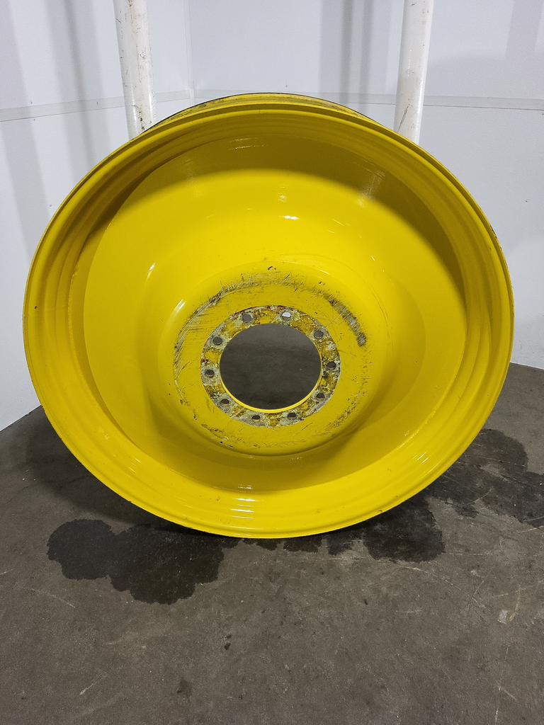 USED 12"W x 50"D, John Deere Yellow 10-Hole Spun Disc , -7.5" Offset ...