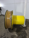 USED 10"W x 38"D, John Deere Yellow 12-Hole FWA Direct Bolt Dual , -28. ...