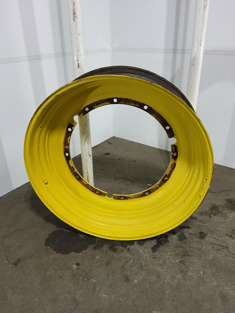 USED 12"W x 46"D, John Deere Yellow 12-Hole Stub Disc , -3.88" Offset ...