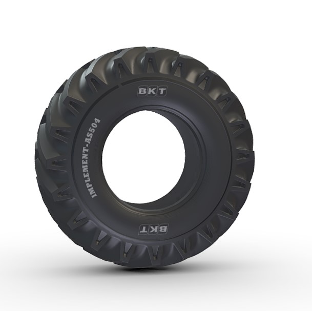 NEW 27x10-15.3 BKT Tires AS 504 Traction Implement R-4 D (8 Ply), 107A6 ...