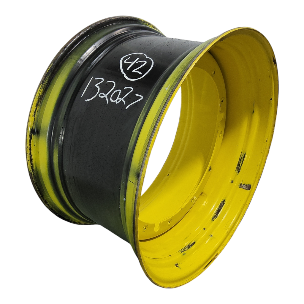 USED 23"W x 42"D, John Deere Yellow 12-Hole Stub Disc , -3.44" Offset ...