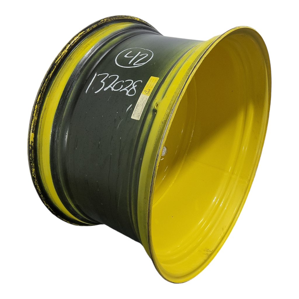 USED 23"W x 42"D, John Deere Yellow 10-Hole Formed Plate , -13.88 ...