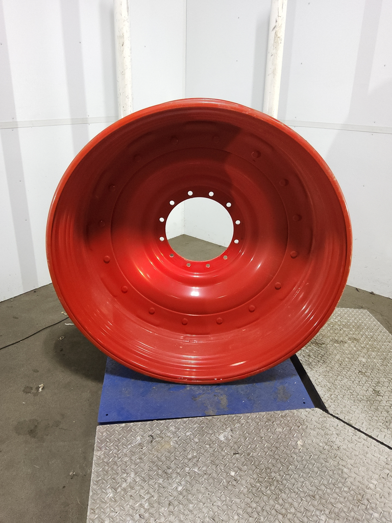 USED 15"W x 50"D, Fendt/Agco Red 16-Hole Stub Disc , 3.25" Offset for ...