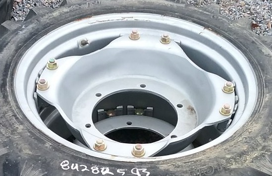 NEW 7"W x 24"D, Case IH Silver Mist Rim with Clamp/Loop Style (groups ...