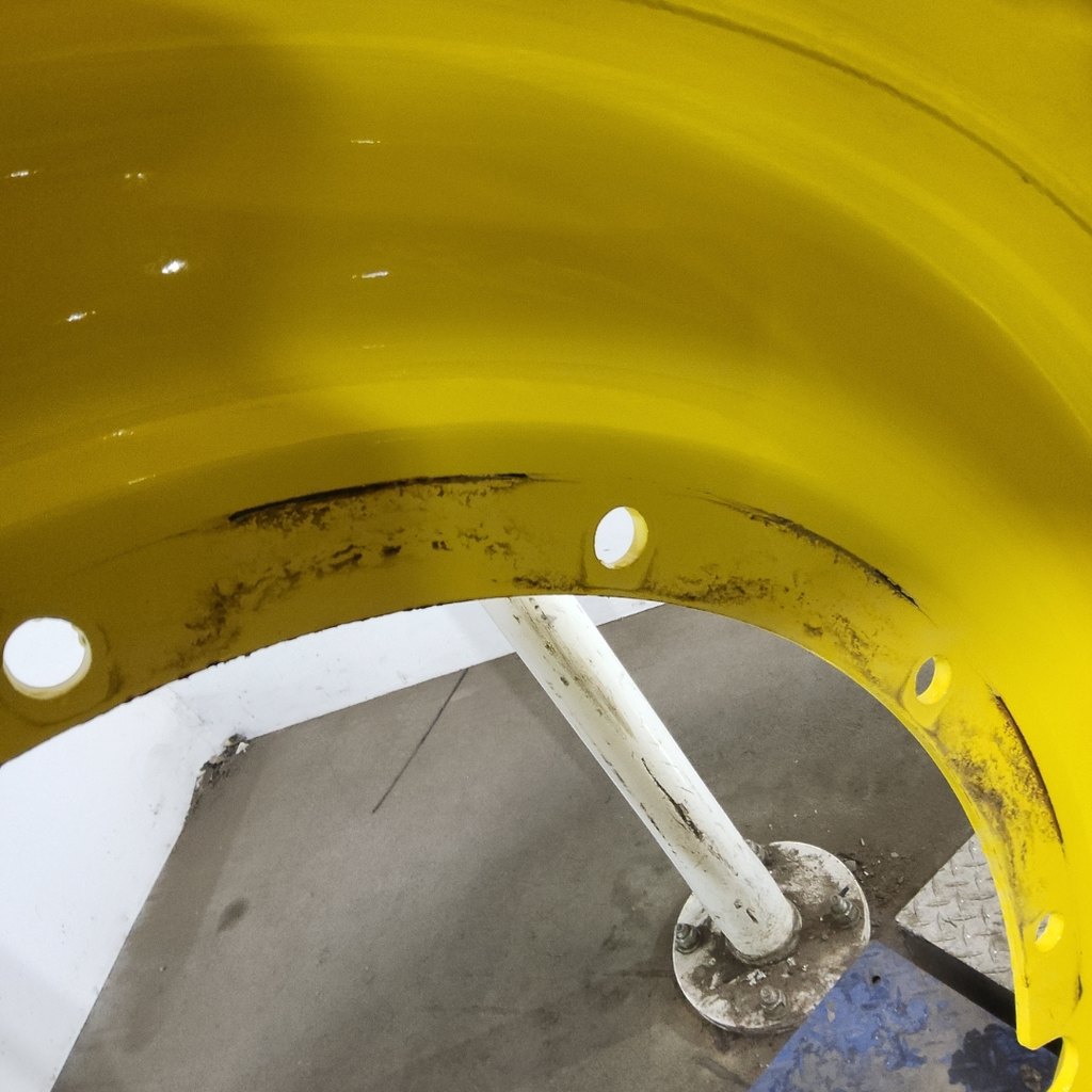 USED 15"W x 50"D, John Deere Yellow 12-Hole Stub Disc , -3.12" Offset ...