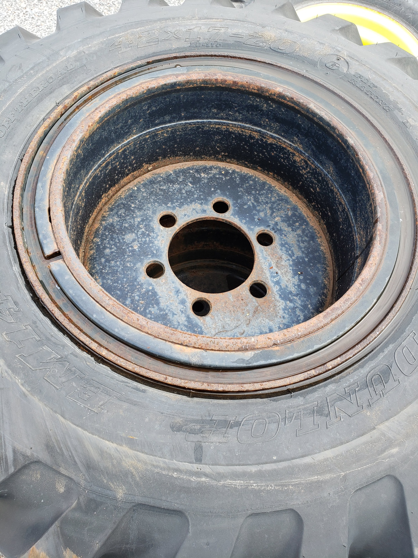 Used14"W x 20"D Budd Stud Pilot Wheel Agriculture & Forestry Wheels for ...