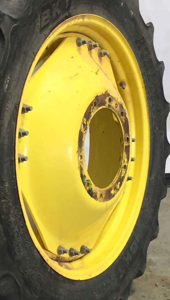 USED 10"W x 34"D Waffle Wheel (Groups of 3 bolts) Rim with 10-Hole ...