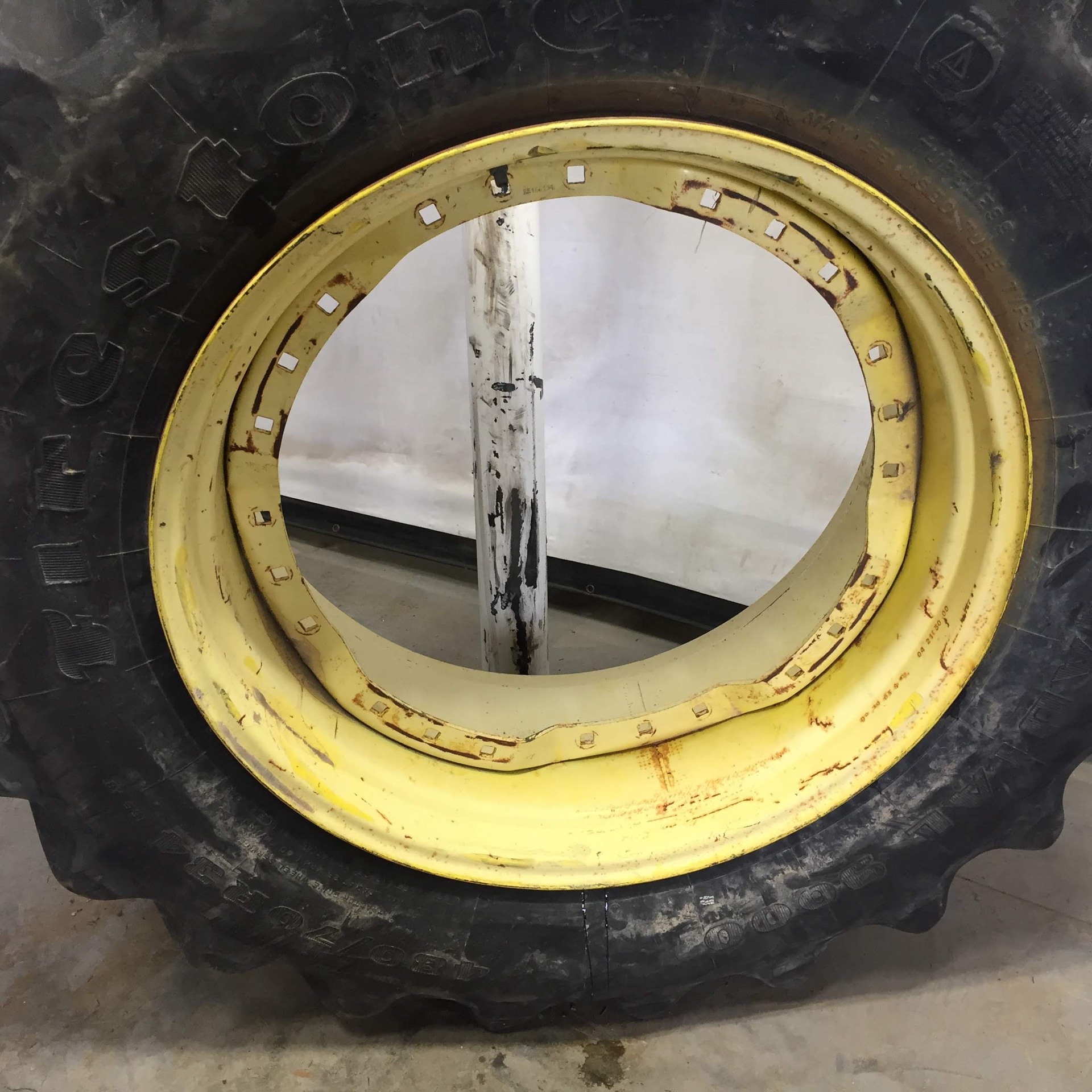 Used15"W x 34"D Waffle Wheel (Groups of 3 bolts) Finished Wheels for ...