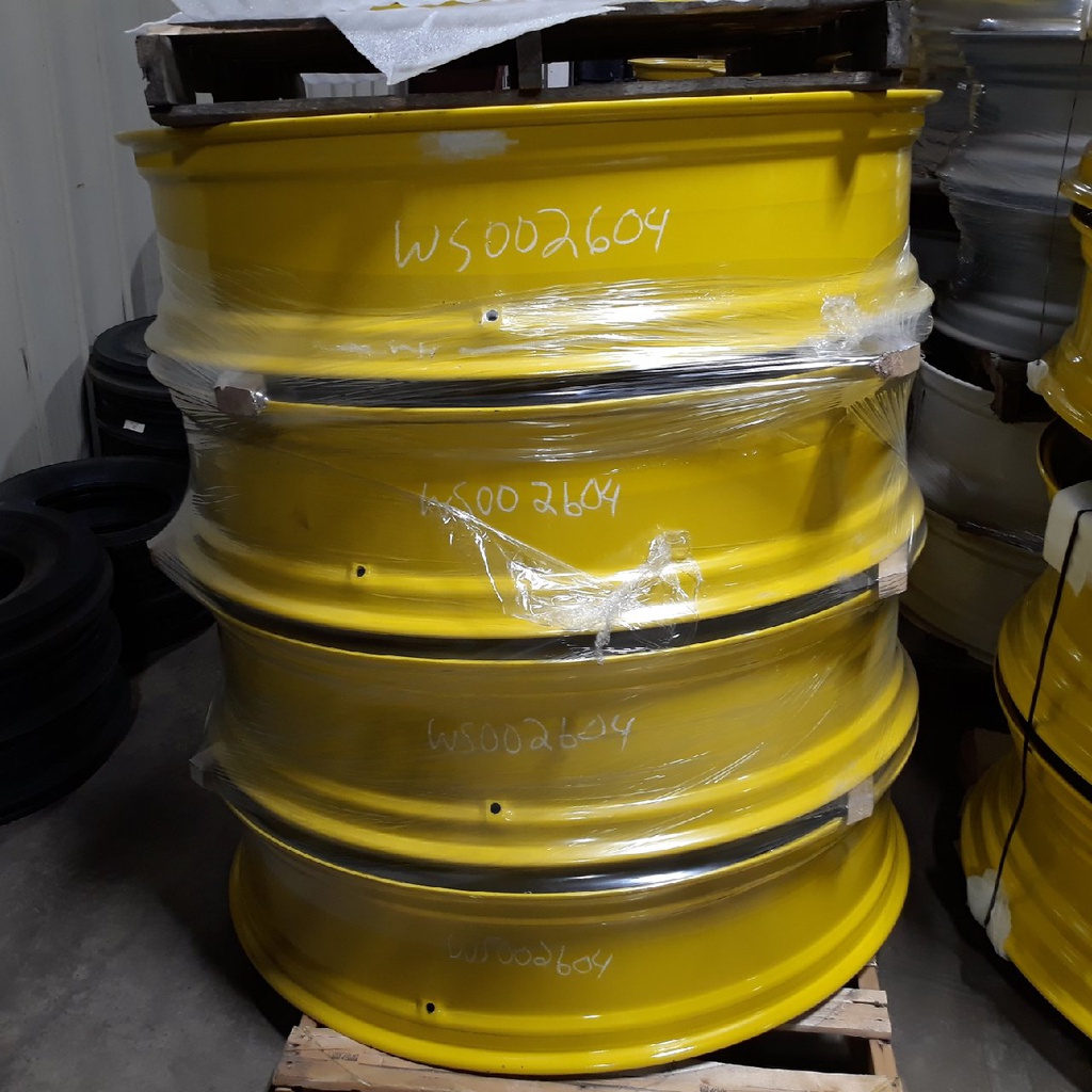NEW_TAKEOFF 12"W x 54"D, John Deere Yellow 12-Hole Waffle Wheel (Groups ...