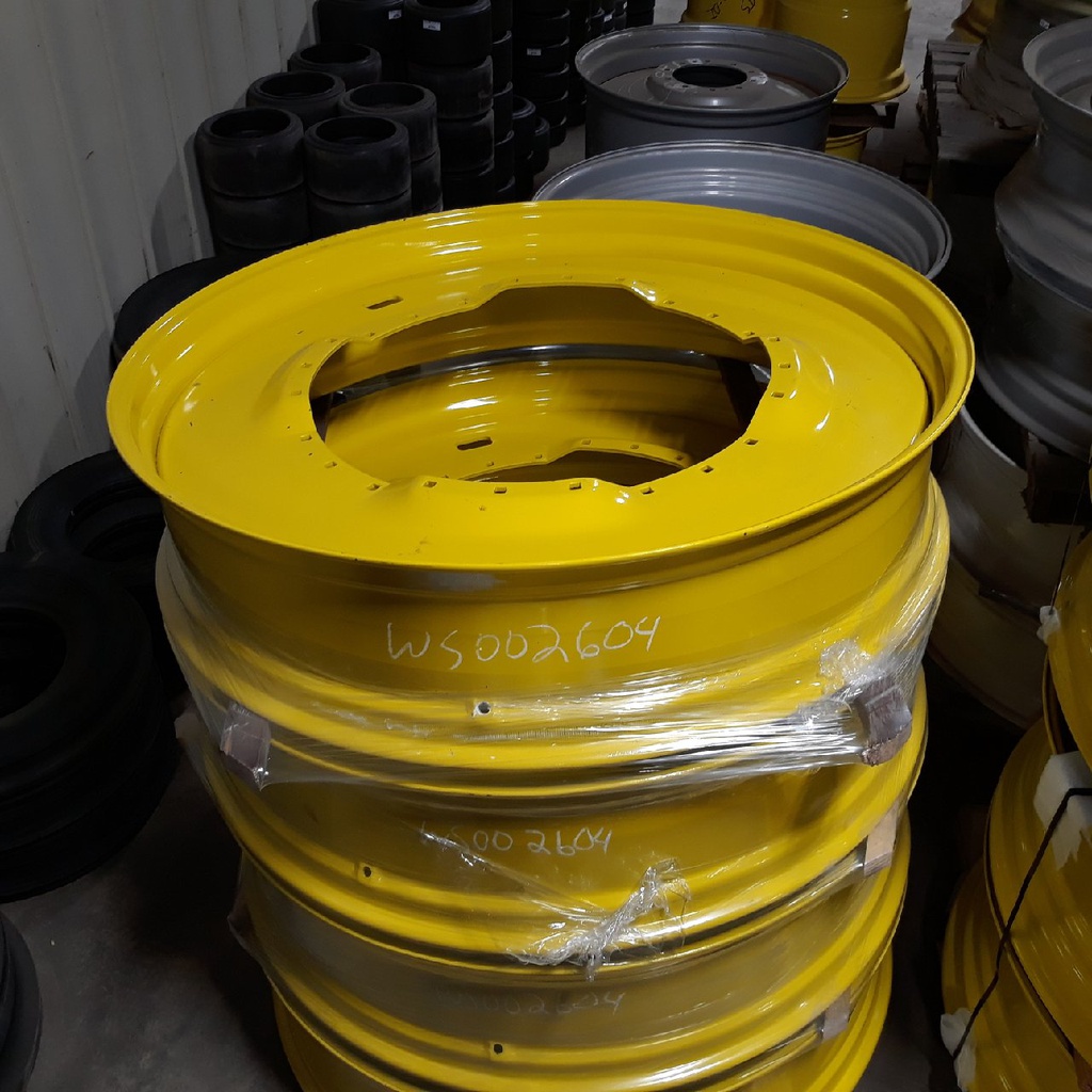 NEW_TAKEOFF 12"W x 54"D, John Deere Yellow 12-Hole Waffle Wheel (Groups ...
