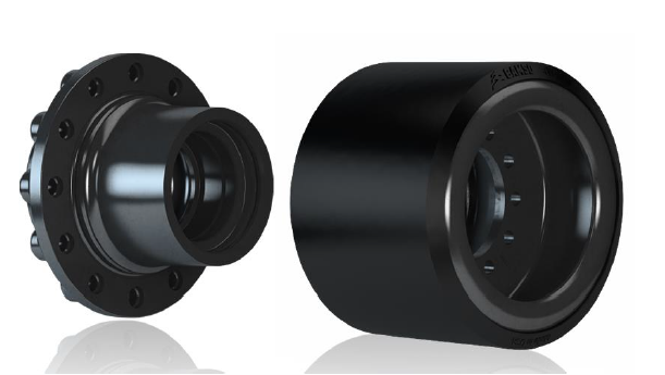 NEW 10.5" Wide Mid-Roller Bogie Wheel for Case IH STX Quadtrac Tractors ...