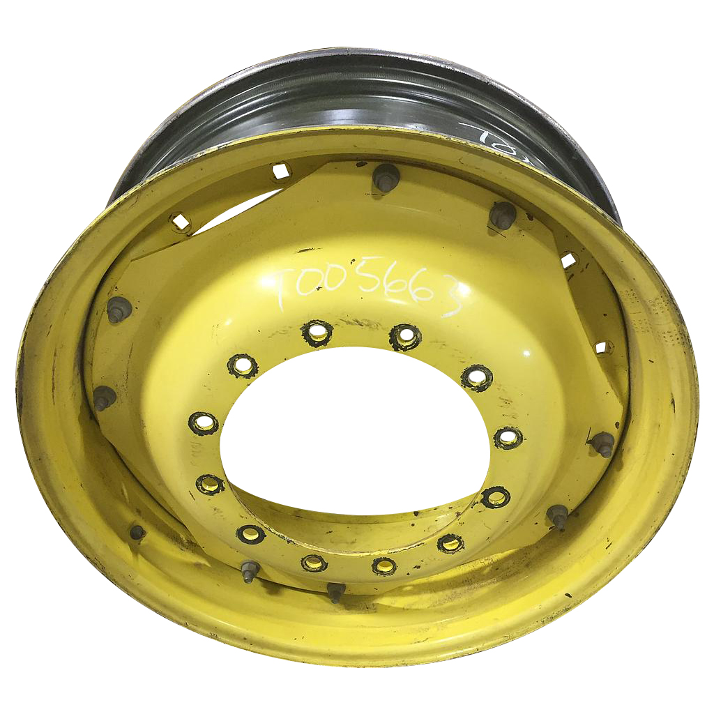 USED 13"W x 34"D Waffle Wheel (Groups of 3 bolts) Rim with 12-Hole ...