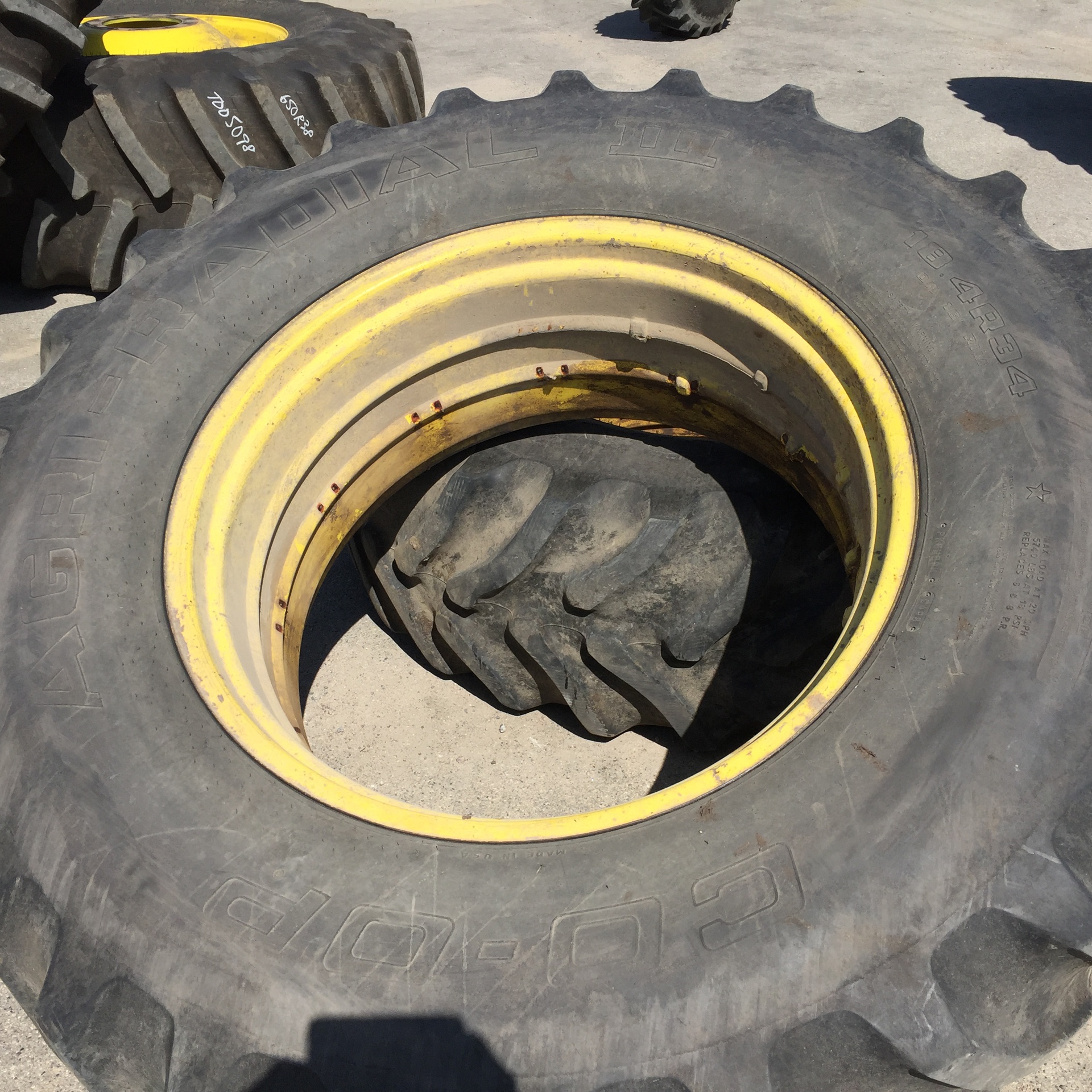 Used16"W x 34"D Double Bevel Agriculture & Forestry Wheels for Sales ...