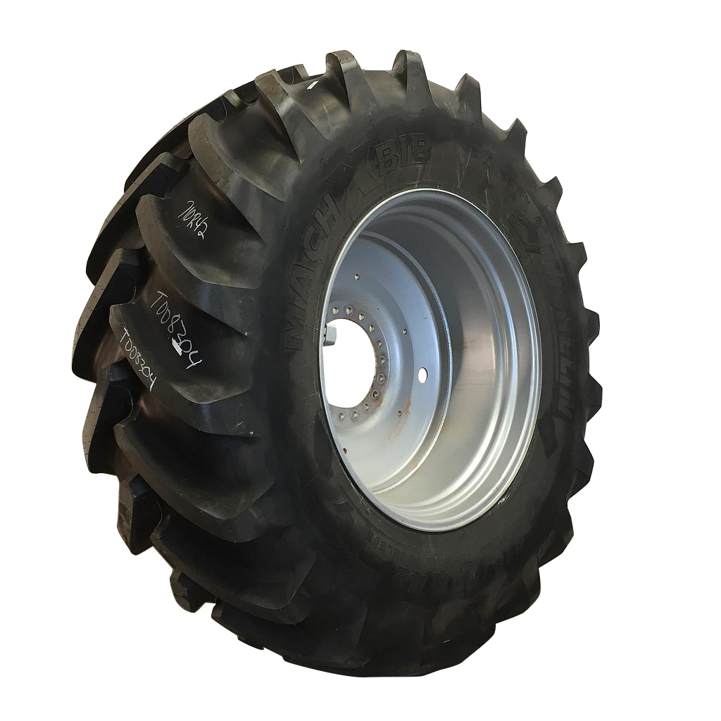 Used710/70R42 Michelin MachXBib R-1W on Formed Plate Agriculture Tire ...