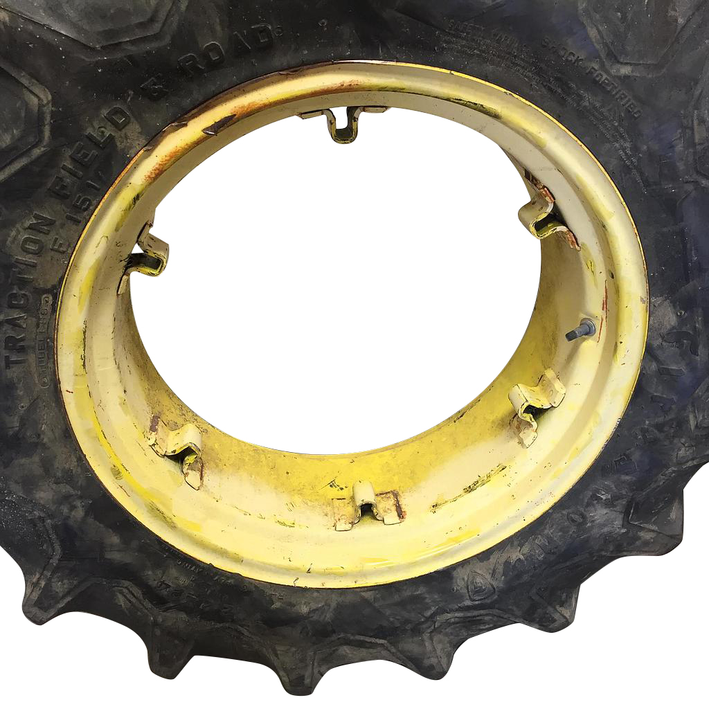Used10"W x 24"D Rim with Clamp/Loop Style Agriculture & Forestry Wheels ...