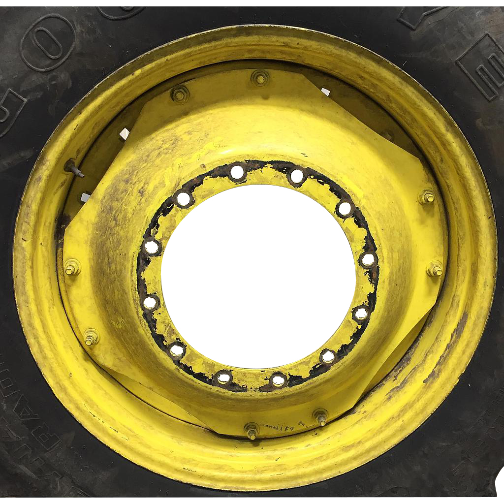 USED 13"W x 34"D Waffle Wheel (Groups of 2 bolts) Rim with 12-Hole ...