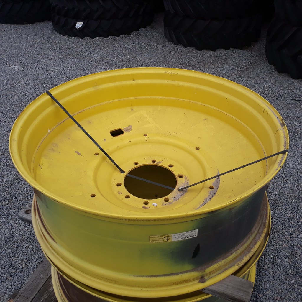 USED 16"W x 46"D, John Deere Yellow 10-Hole Formed Plate for Sale | NTS ...