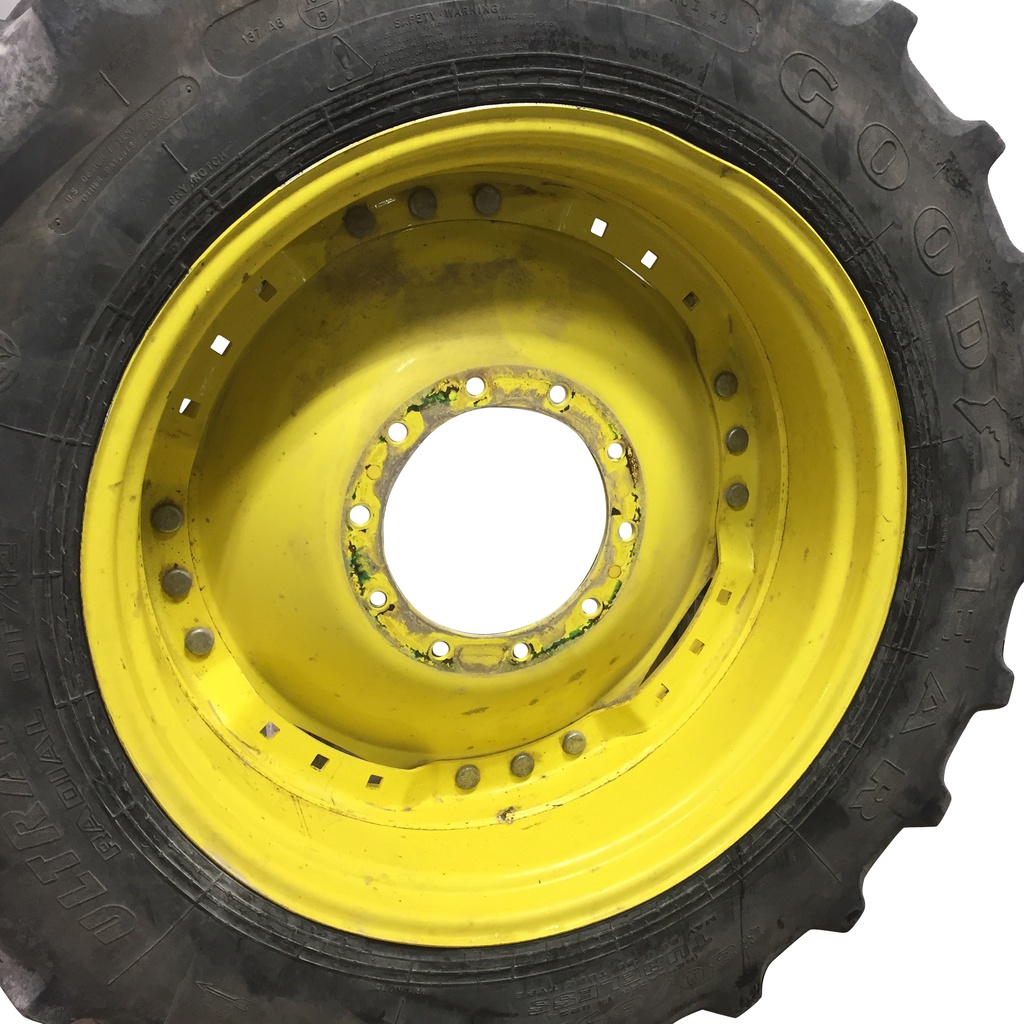 USED 13"W x 34"D Waffle Wheel (Groups of 3 bolts) Rim with 10-Hole ...