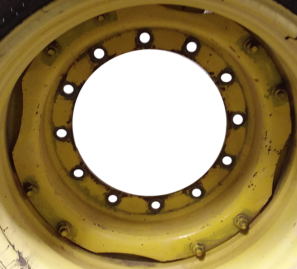 USED 12-Hole Waffle Disc (Groups of 2 Bolts) Center for 28"-30" Rim ...