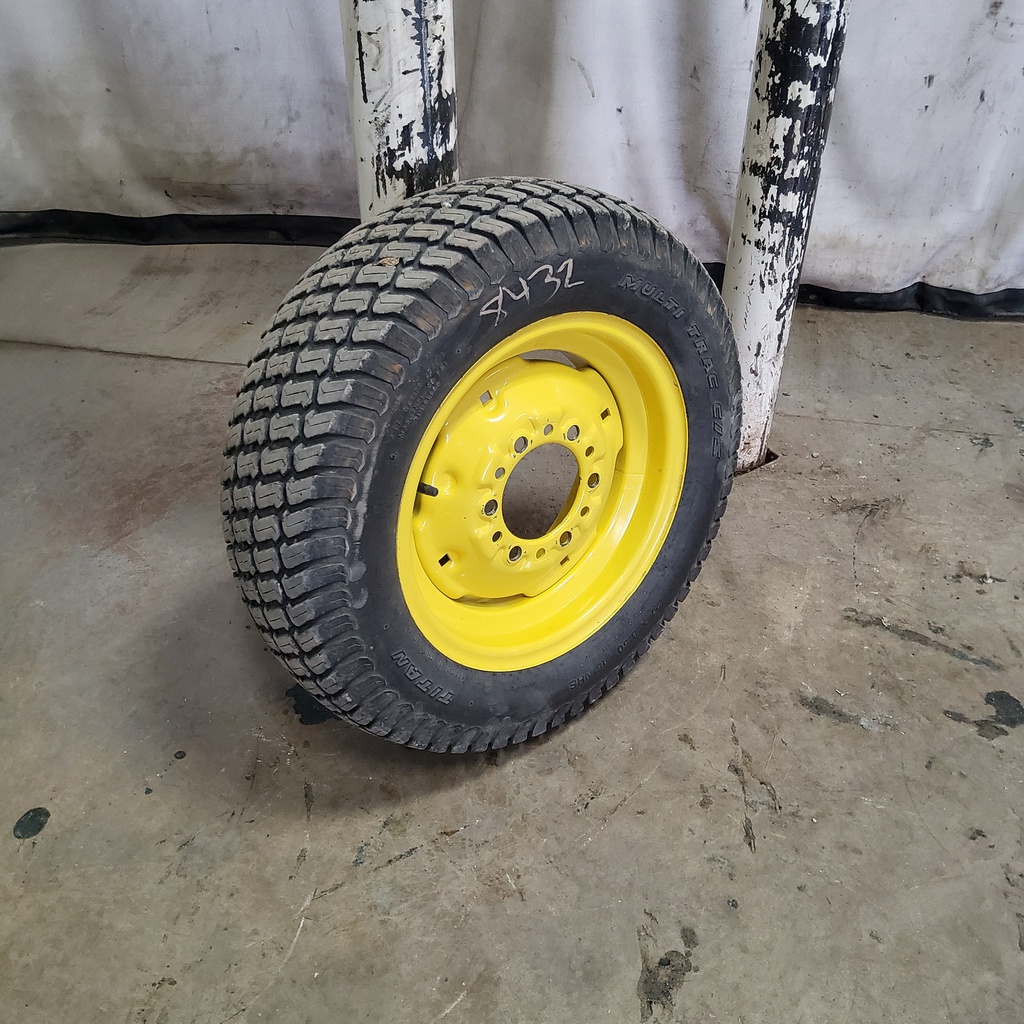 USED 27x8.50-15NHS Titan Farm Multi Trac C/S HF-1 B (4 Ply), 70% for ...