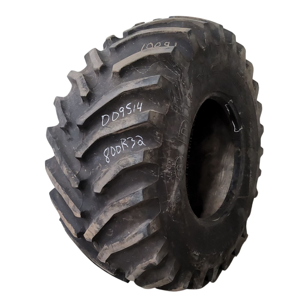 USED 800/65R32 Goodyear Farm Dyna Torque Radial R-1 178B 95% for Sale ...