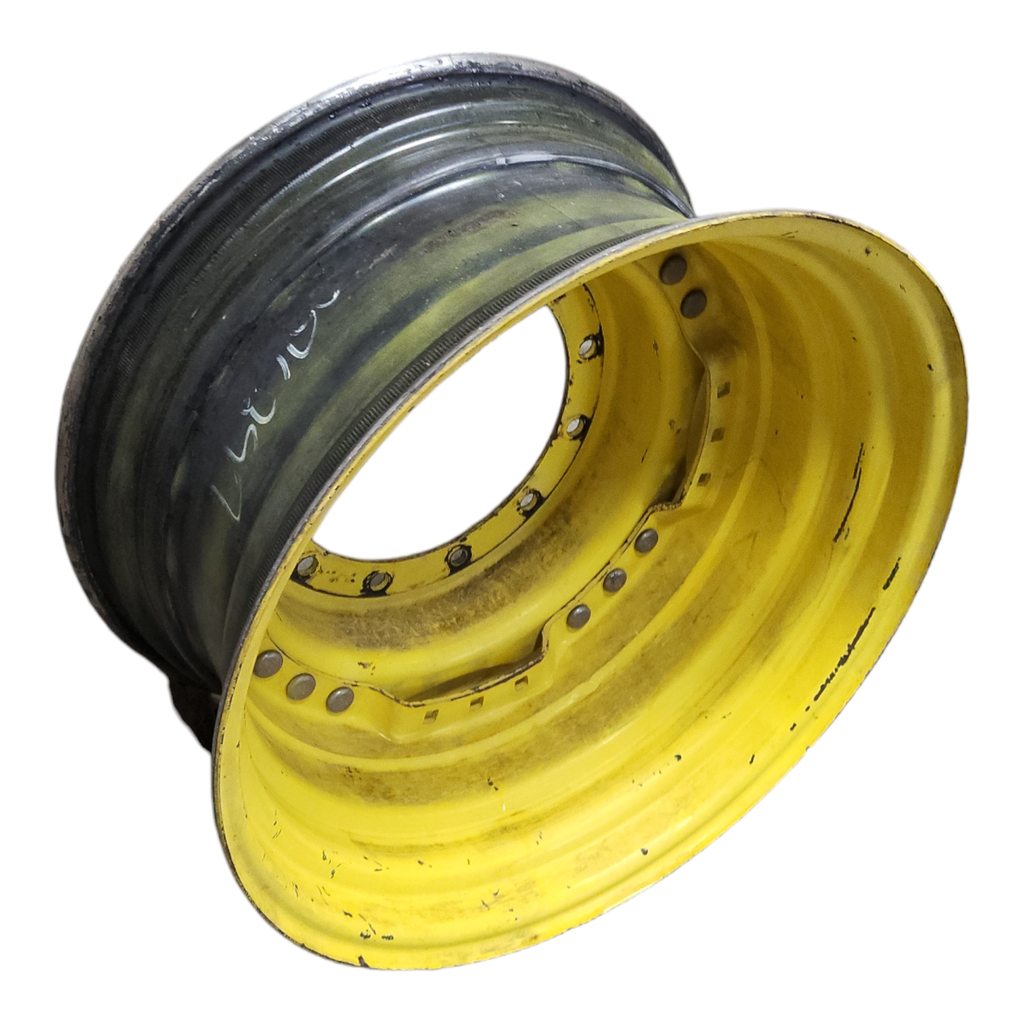 USED 15"W x 30"D, John Deere Yellow 12-Hole Waffle Wheel (Groups of 3 ...