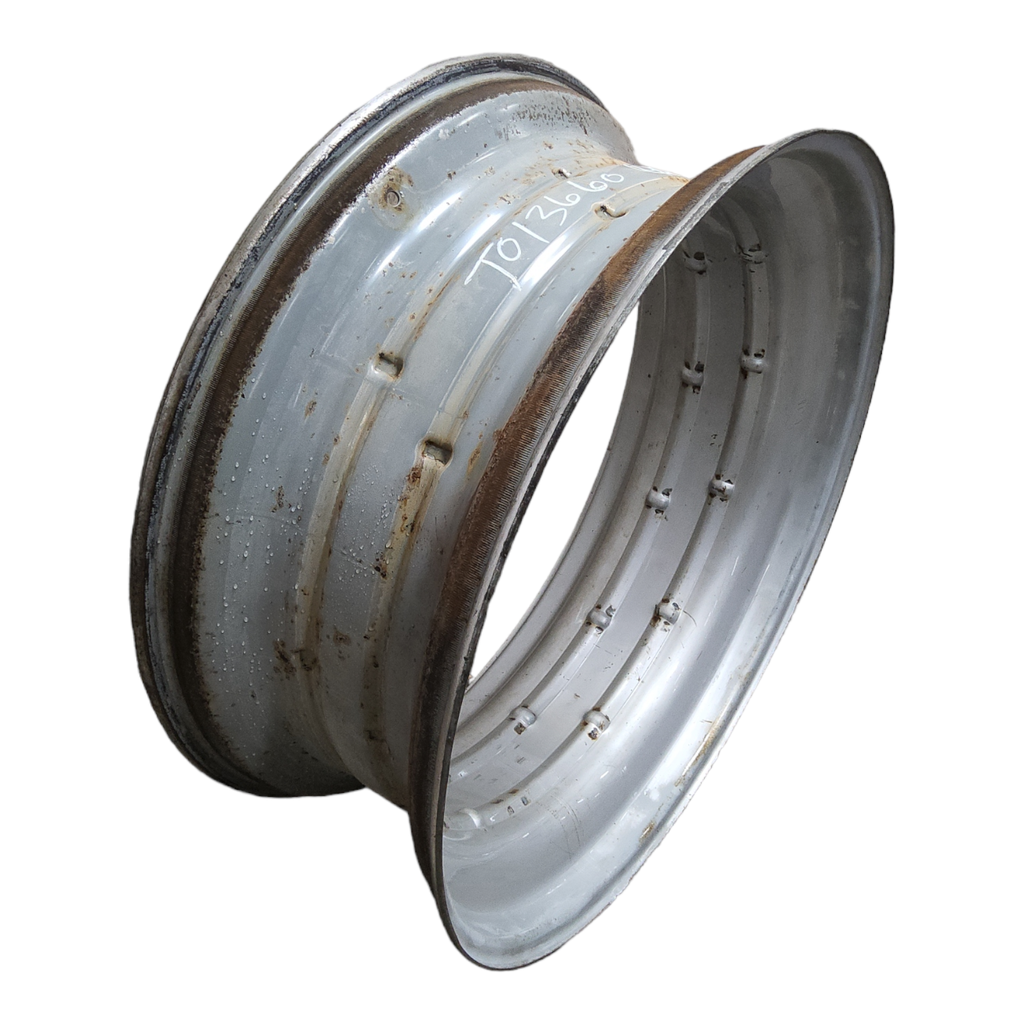 USED 16"W x 42-38"D, Case IH Silver Mist Double Bevel Step-Up Rim for ...