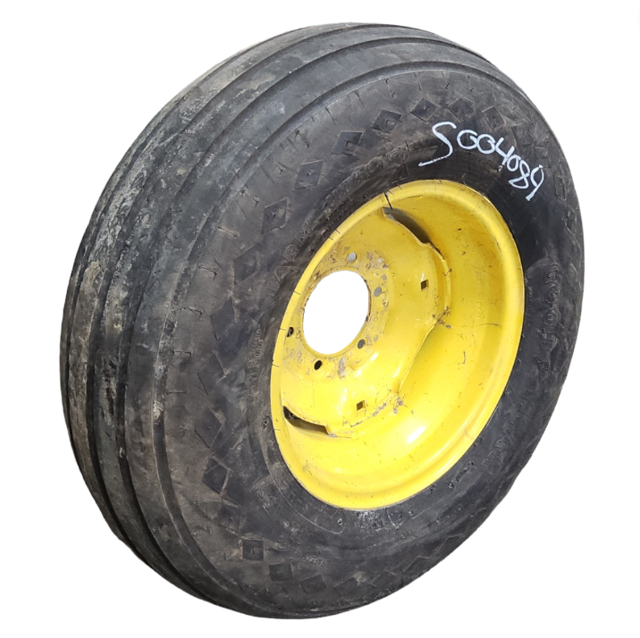 USED 11/L-15 Goodyear Farm Utility SL I-1 on John Deere Yellow 6-Hole ...