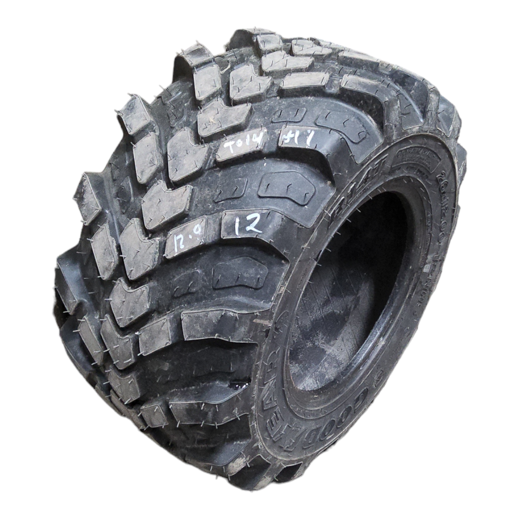 NEW_TAKEOFF 26x12.00-12 Goodyear Farm R14T R-14 C (6 Ply), 107A8 99% ...