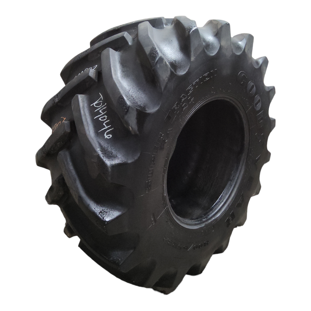 USED 800/65R32 Goodyear Farm Super Traction Radial R-1W 172B 90% for ...