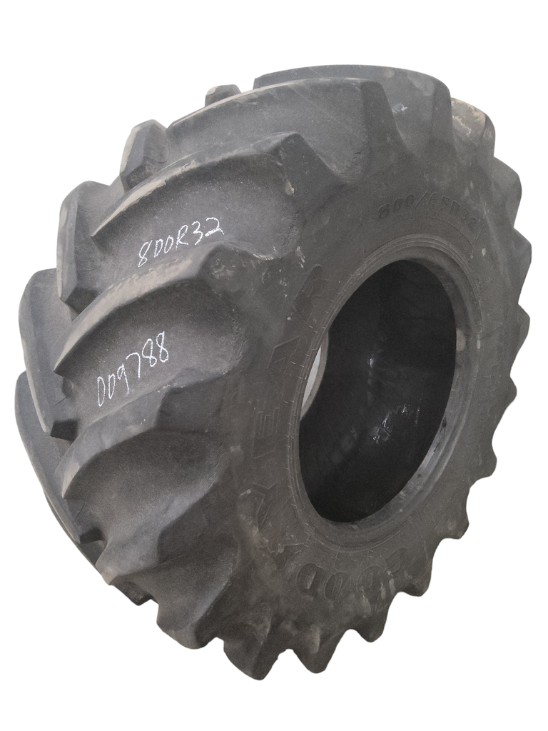USED 800/65R32 Goodyear Farm Super Traction Radial R-1W 172B 65% for ...
