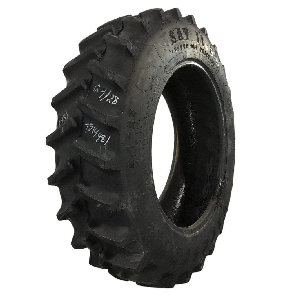 USED 12.4-28 Firestone Super All Traction II 23 R-1 C (6 Ply), A8 90% ...