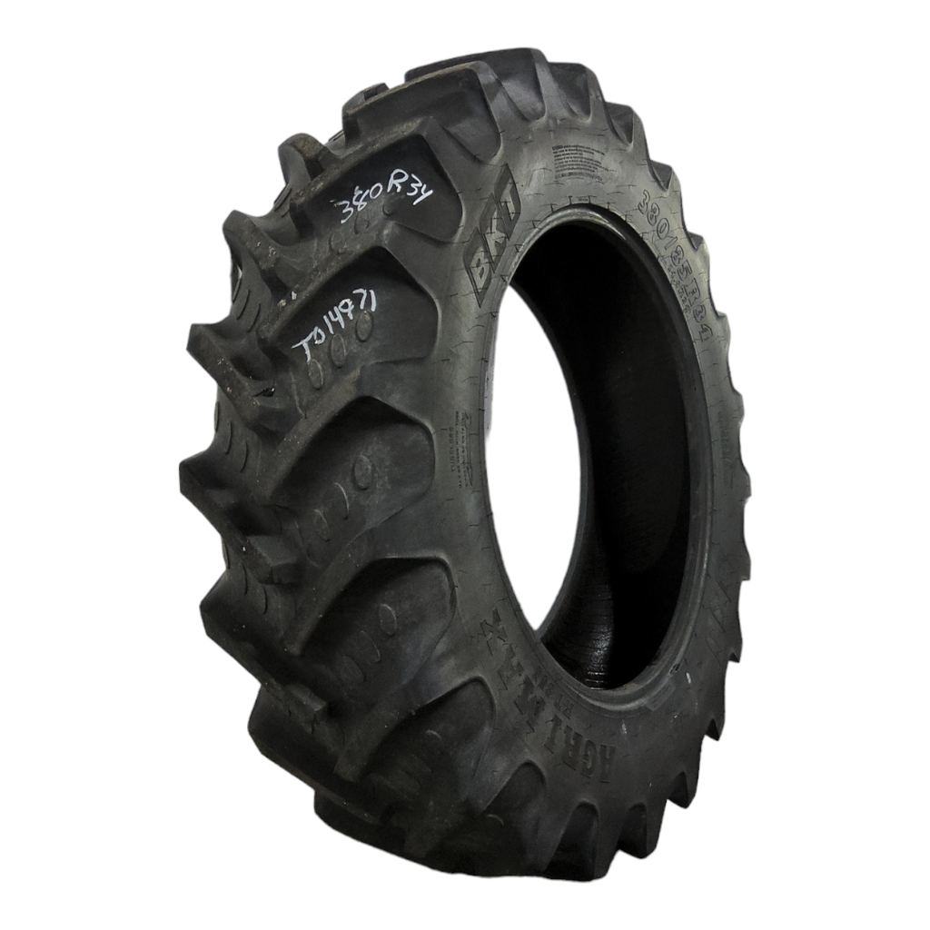 USED 380/85R34 BKT Tires Agrimax RT 855 R-1W 137A8 90% for Sale | NTS ...