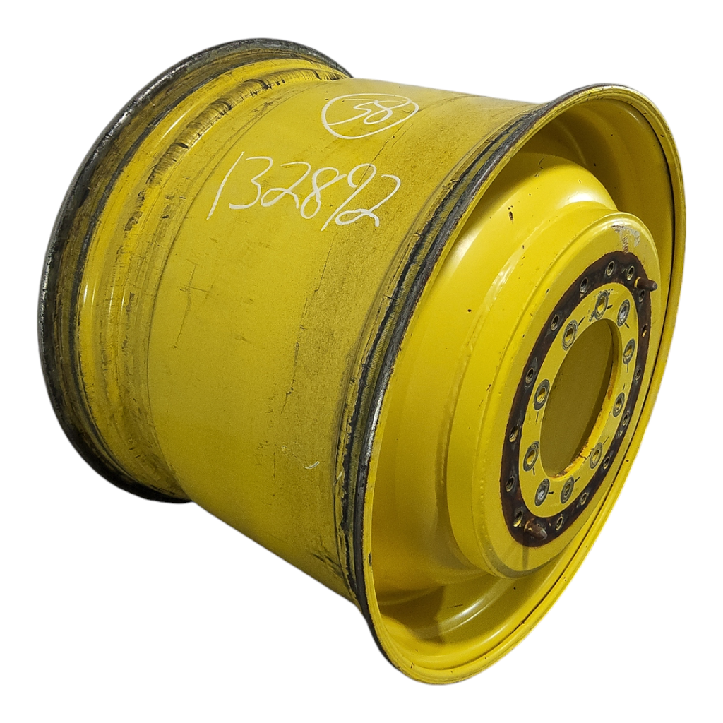 USED 25"W x 38"D, John Deere Yellow 10-Hole Straddle Dual - Inside Main ...