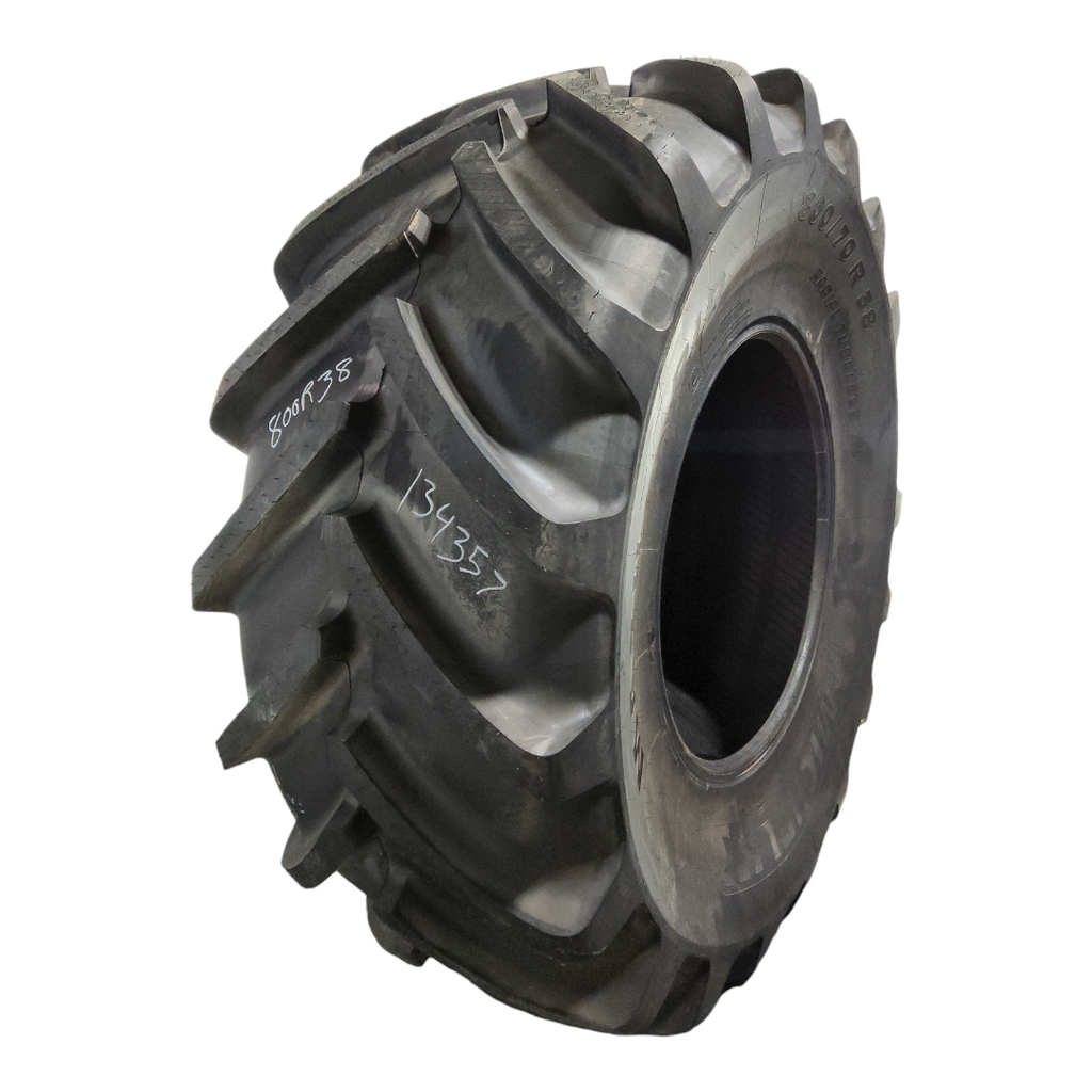 USED 800/70R38 Michelin MachXBib R-1W 173D 99% for Sale | NTS Tire Supply